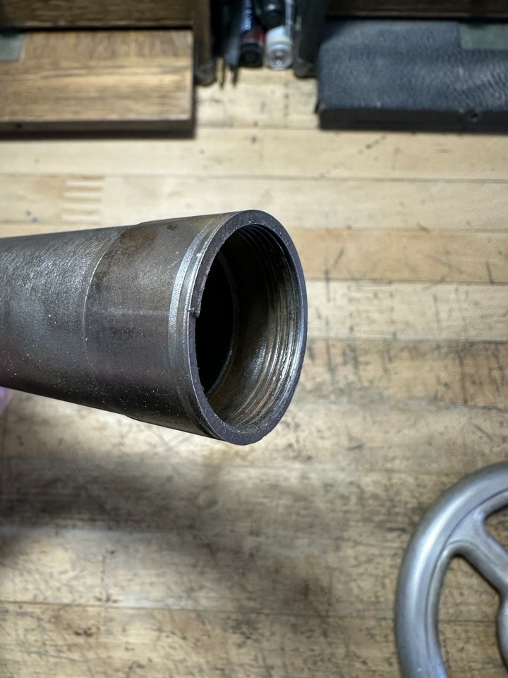 Shop Made 5c Collet Draw Bar For Parts Or Repair Came Off A Logan 922 ...