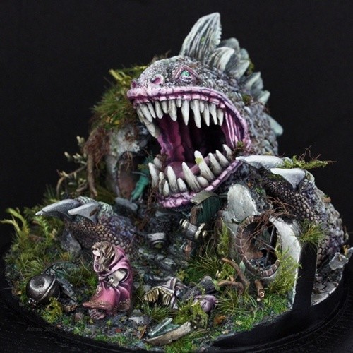 Reaper Dark Heaven Legends 02919 Burrowing Horror Monster Bulette Land ...