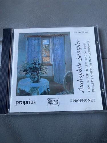PROPRIUS CD PPS PROM-9601: Audiophile SAMPLER 1997 SWEDEN | eBay