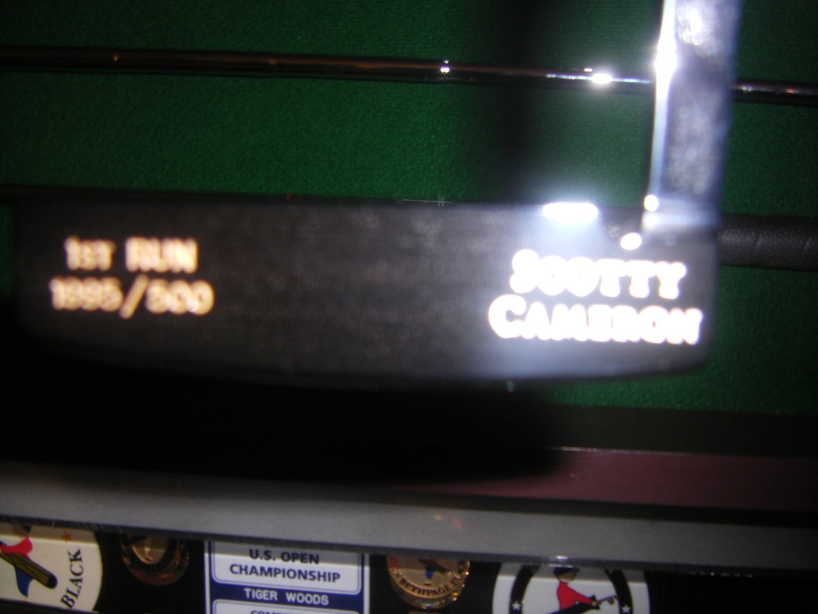 Rare Titleist ScOtTy CaMeRoN 7 Putters Wall Display 2024 US Pinehurst ...