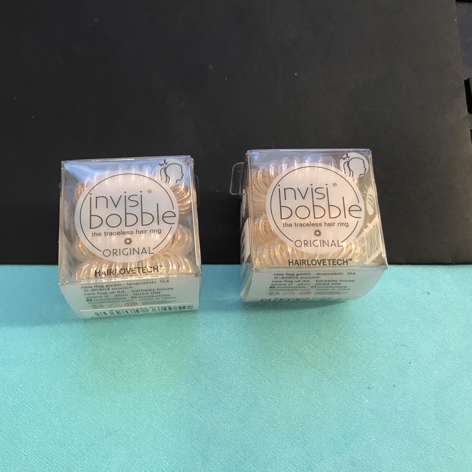 (2) Invisibobble Invisi Bobble The Traceless Hair Ring Original 3ct ...