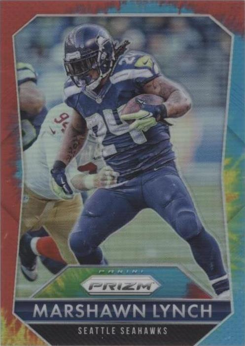 2015 Panini Prizm - Marshawn Lynch #198 Tye-Dyed Prizm /25 for sale ...