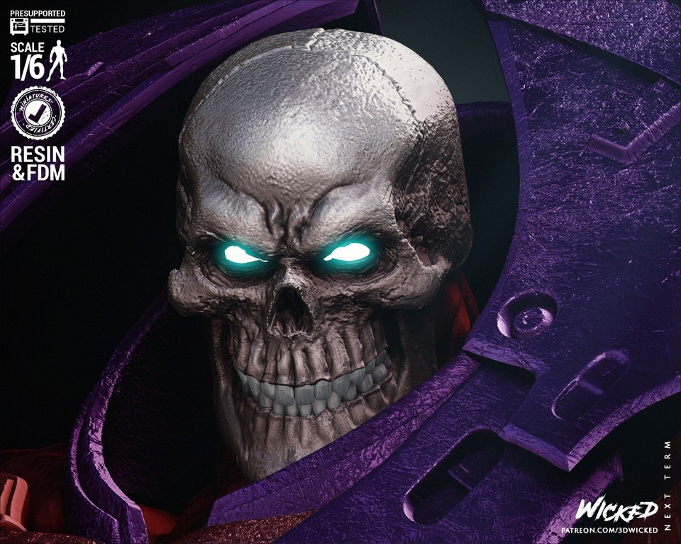 Onslaught Model Kit | Marvel 3D Resin Printed Statue | Unpainted ...