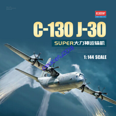 Academy 12631 1/144 Scale C-130 J-30 SUPER Transport Plane Model KIt | eBay