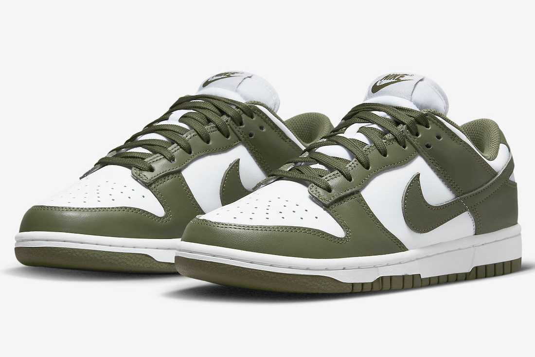 Size 7.5 - Nike Dunk Low Medium Olive W for sale online | eBay