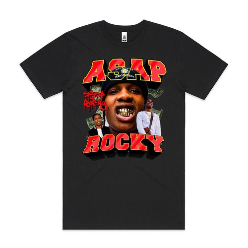 A$AP Rocky Pretty Flacko 2 T-Shirt Rapper Family Fan Music Hip Hop ...