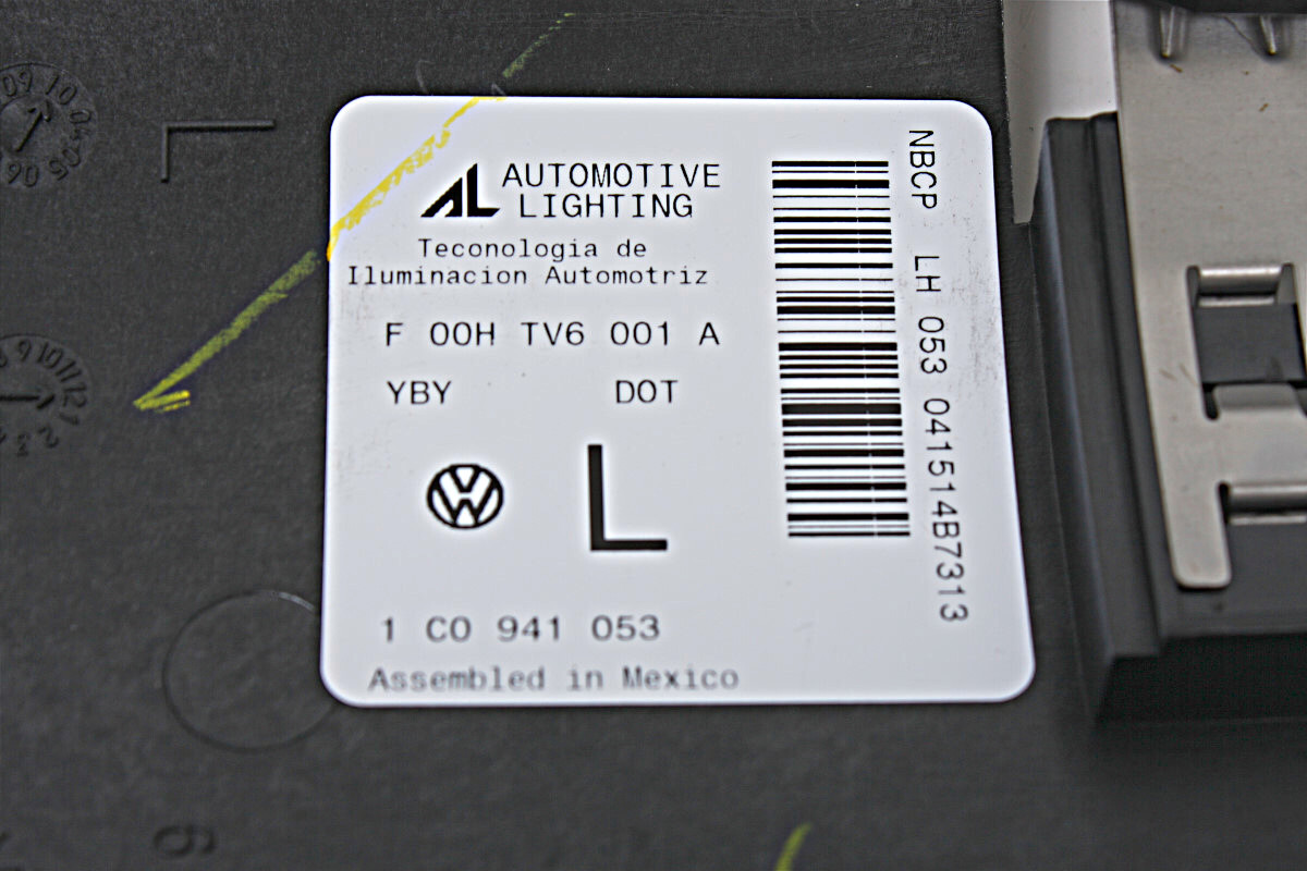 Genuine VW Beetle Cabrio Mounting For Main Beam Headl. Left 1C0941053 ...