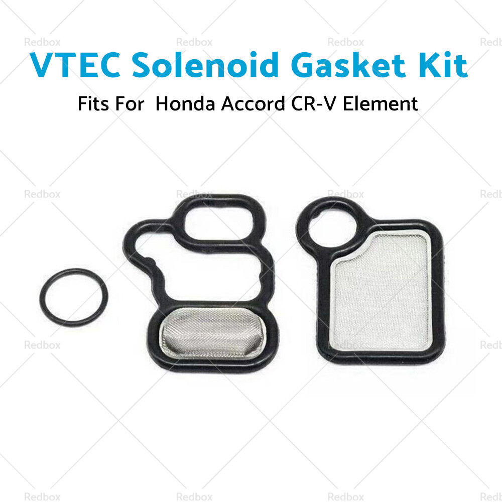 For Honda VTEC Solenoid Gasket 15815-RAA-A01 VTC Filter Assy 15845-RAA ...