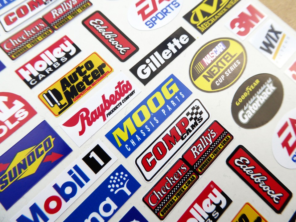 RC 10th SCALE Nascar 'TALLADEGA NIGHTS RICKY BOBBY' WONDER car Decals ...
