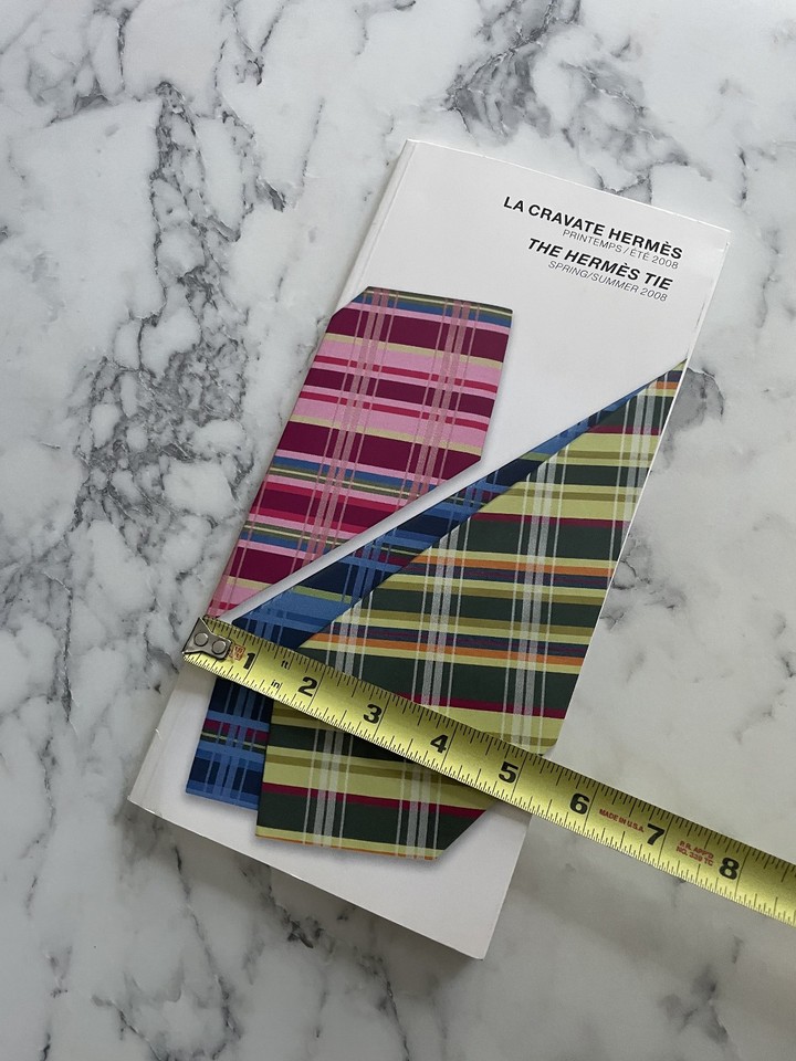 RARE HERMES "The Hermes Tie" LA CRAVATE Men's NECKTIE S/S 2006 CATALOG ...