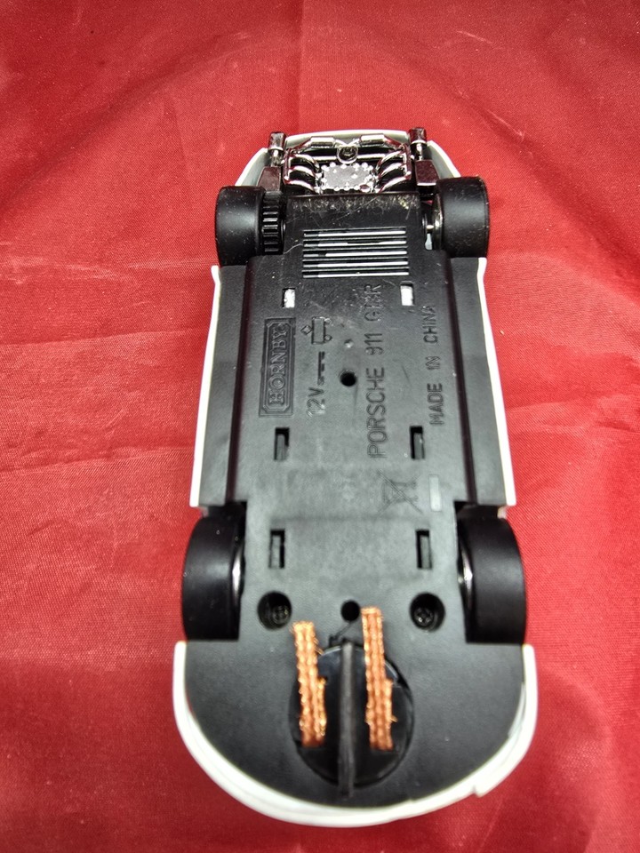Scalextric C2857 Top Gear The Stig Porsche GT3Rs *LIGHTS**FREE UK P&P ...