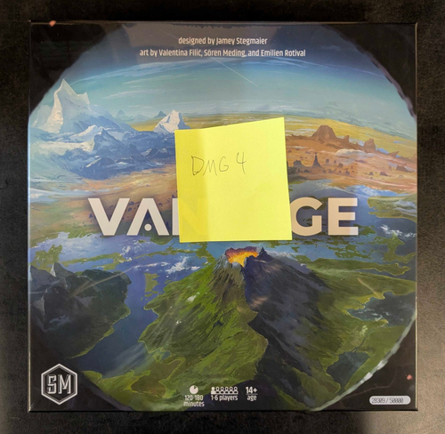 Vantage Board Game by Stonemaier Games (DMG 4) | eBay
