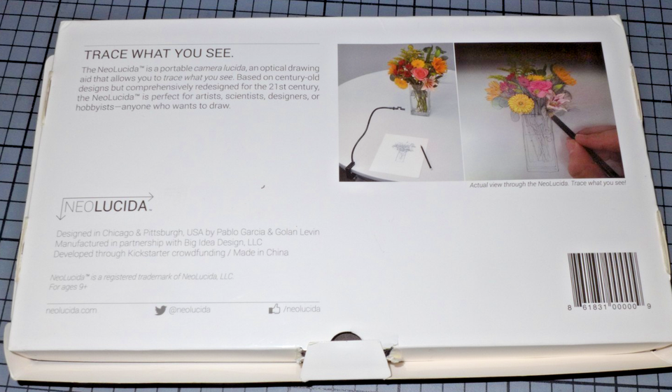 Camera Lucida, "die helle Kammer" hier die NEO LUCIDA, eine Hilfe zum ...