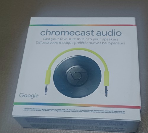 NEW Open Box Google Chromecast Audio Media Streamer with Apps | eBay