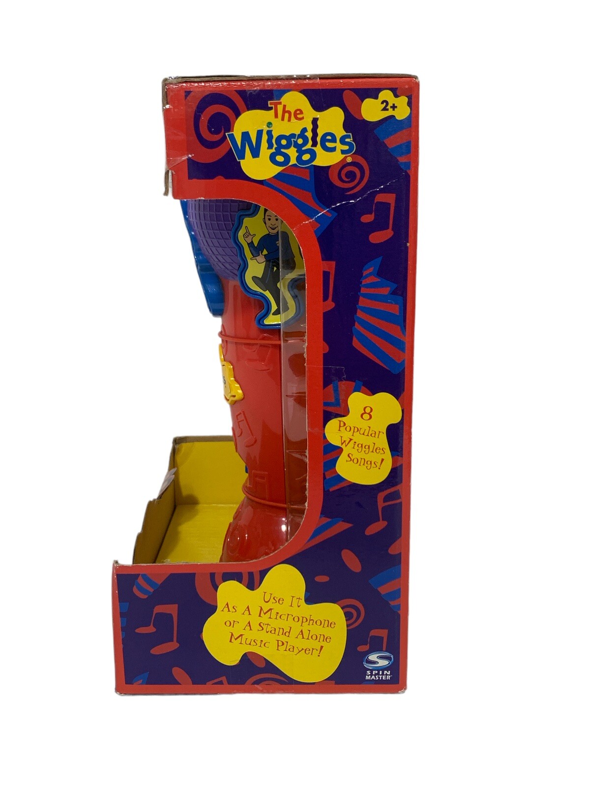 2003 RARE HTF NIB THE WIGGLES SING WITH ME MICROPHONE WORKING SEALED ...