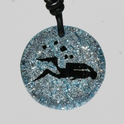 Scuba Diving Diver Necklace Scuba Gear jewelry scuba jewelry glass ...