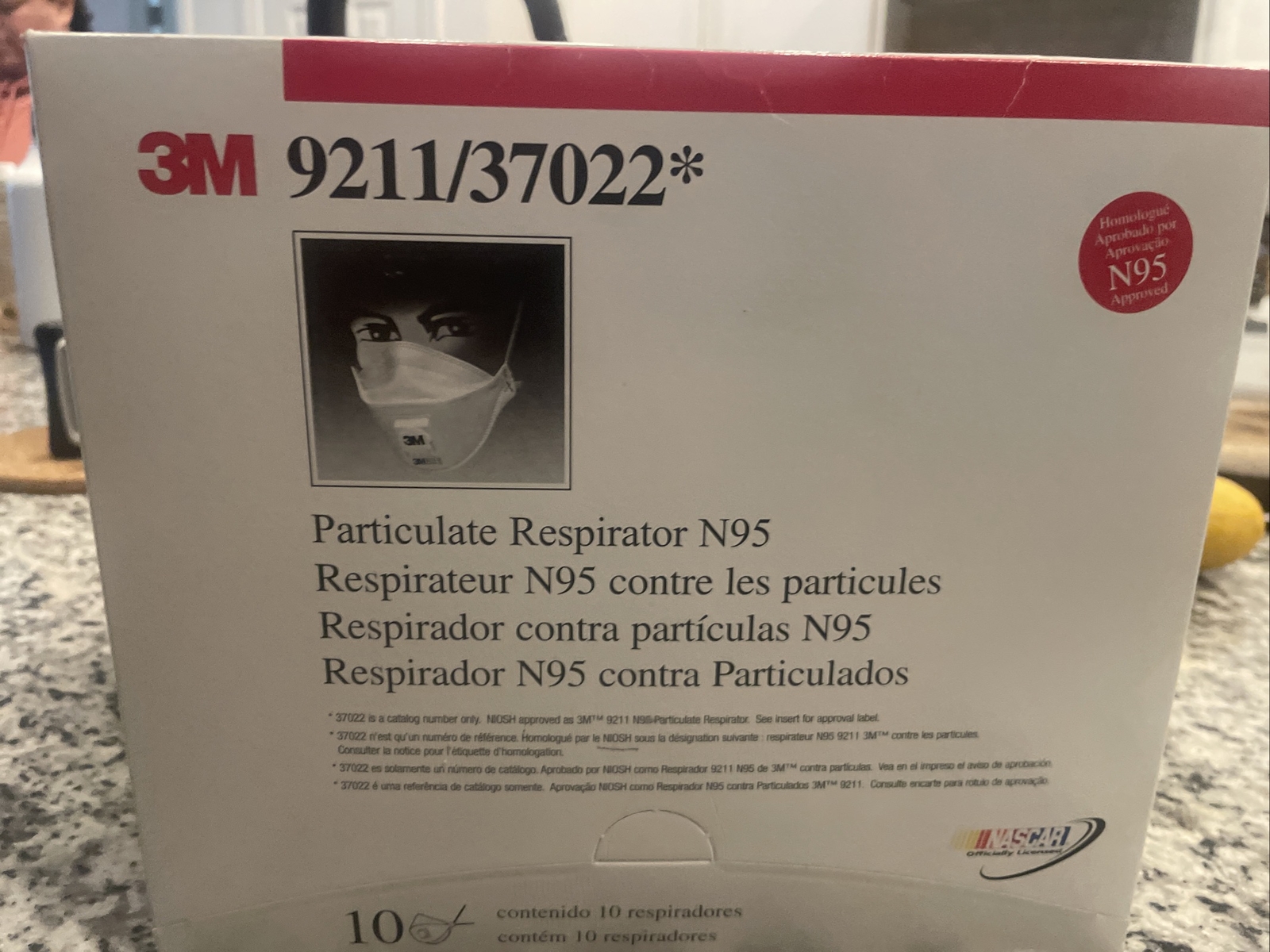 3M 9211+ Aura Particulate Disposable Respirator Masks - 10 Pack for ...