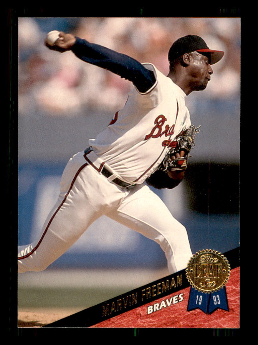 1993 BASEBALL 1993 Leaf Marvin Freeman Atlanta Braves #11 1 | eBay
