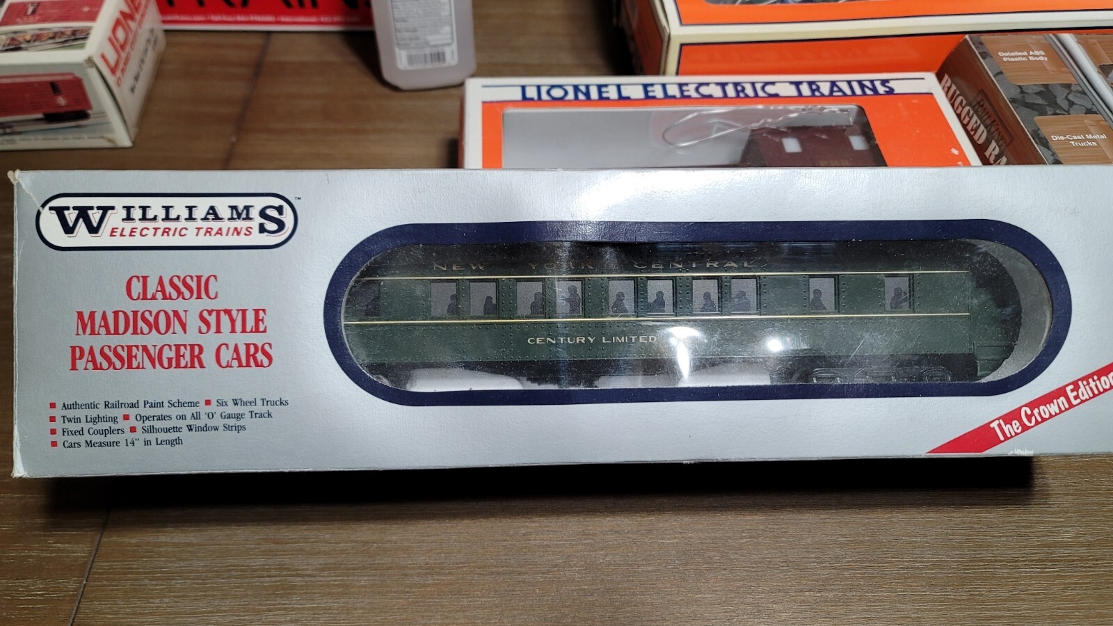 Williams Electric Trains NYC Passenger car | eBay