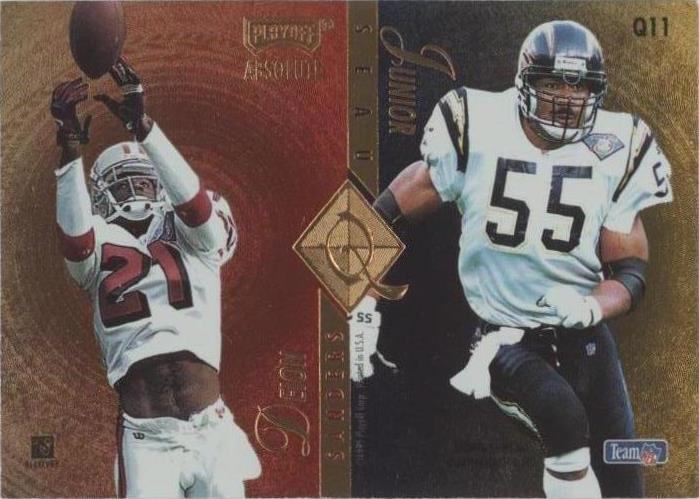 Las mejores ofertas en 1995 Playoff Absolute Bruce Smith Deion Sanders ...