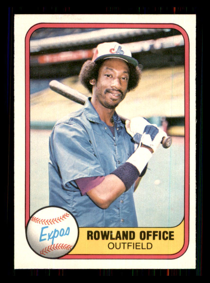 1981 Baseball 1981 Fleer Rowland Office Montreal Expos #147 1 | eBay