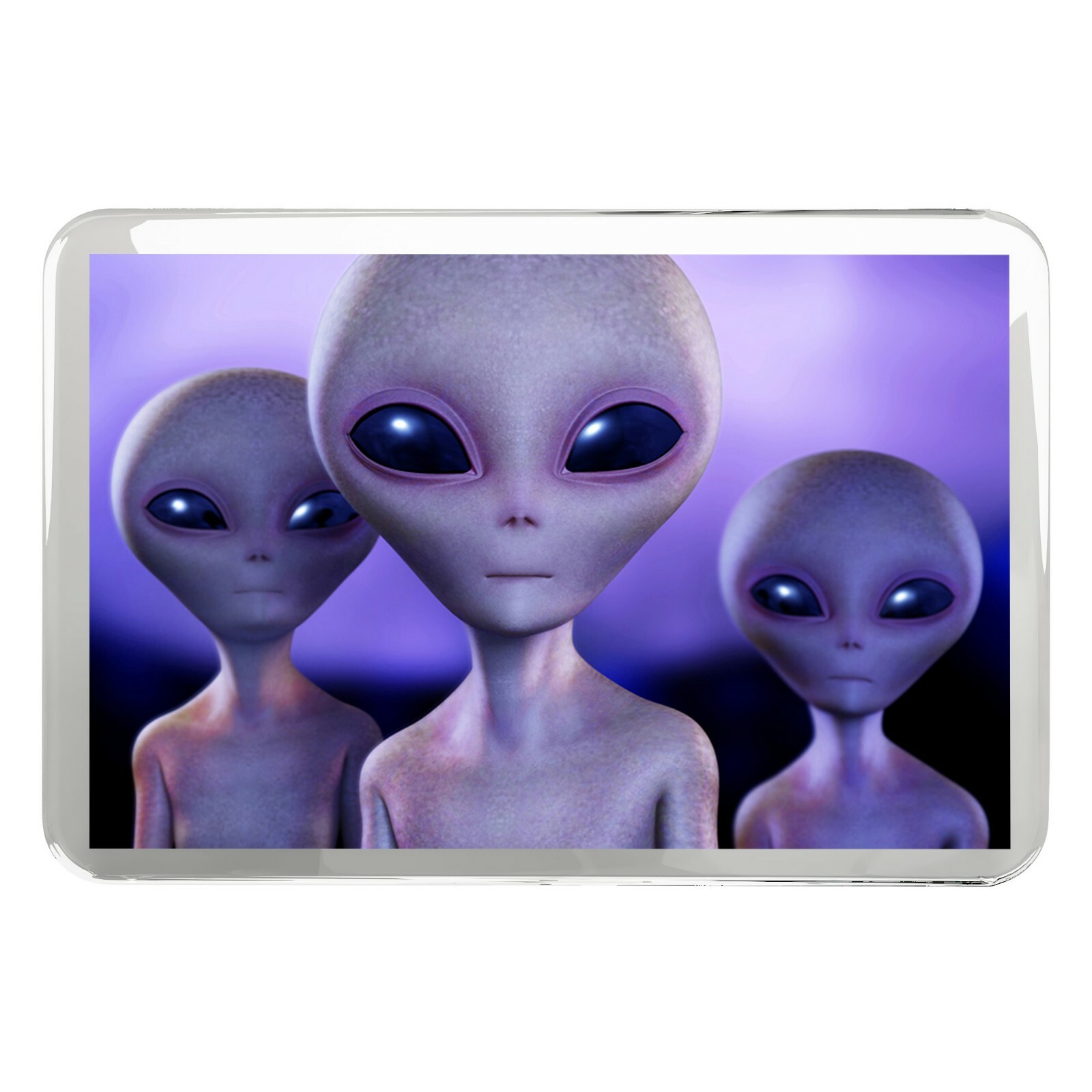 Alien Grey Classic Fridge Magnet - Aliens UFO Monster Creature Space ...