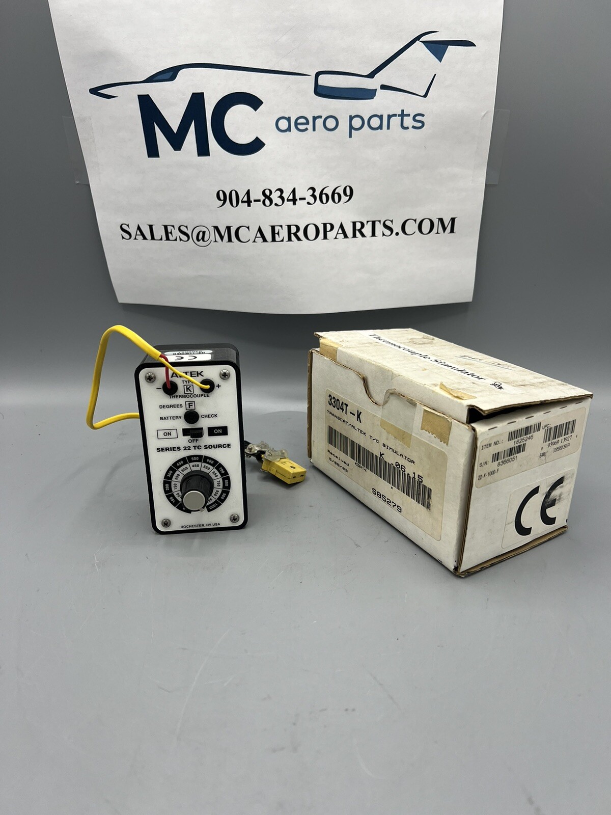 TRANSCAT ALTEK MODEL 22 THERMOCOUPLE SIMULATOR PN: 22-K-1000-F | eBay
