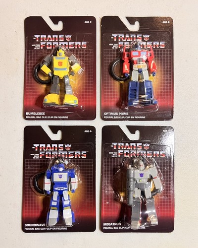 NEW 2021 Hasbro - Transformers Set of 4 Bag Clips Figures - Stocking ...