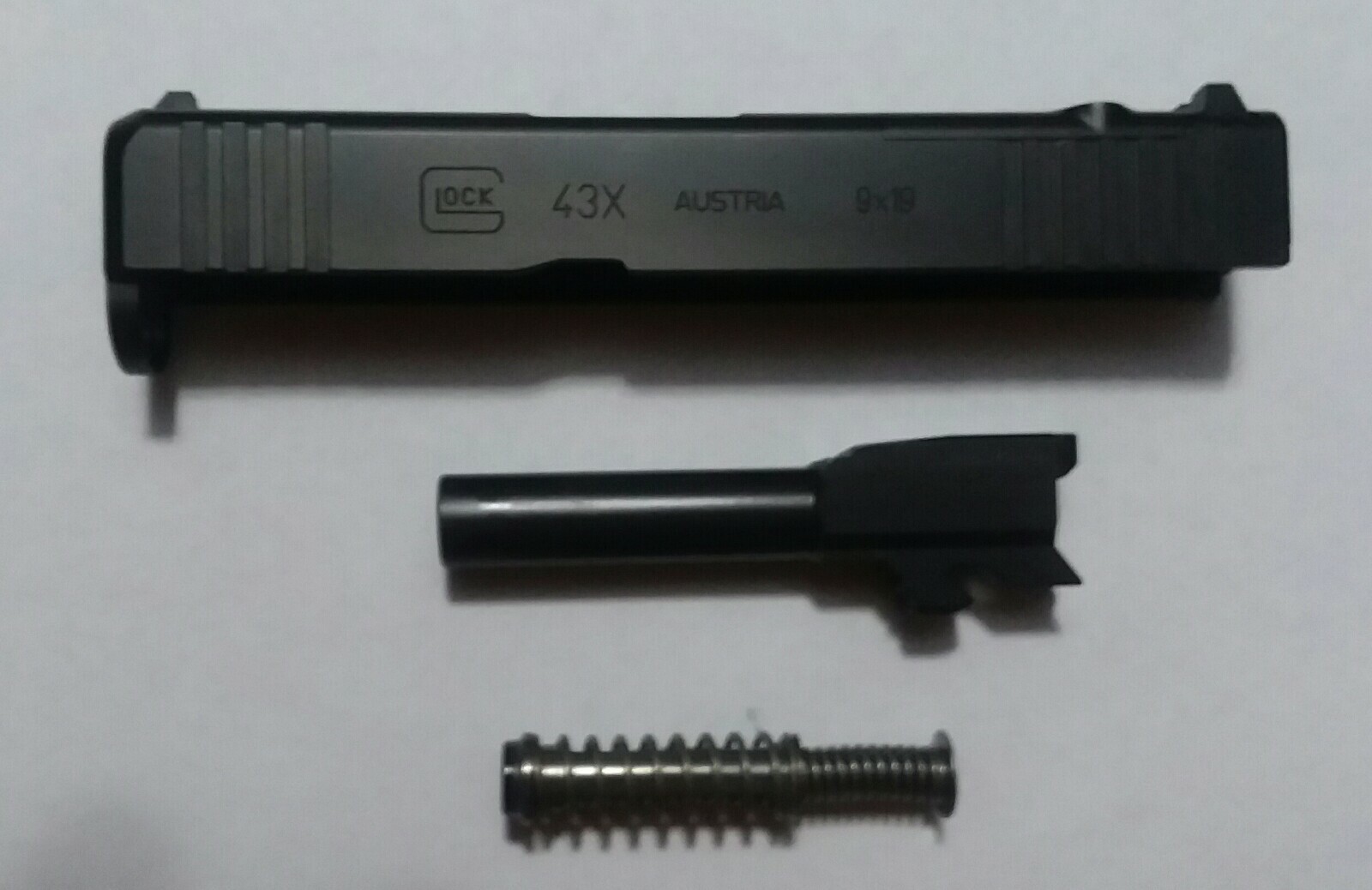 Glock 43X MOS Slide Complete w/ Barrel | Grelly USA