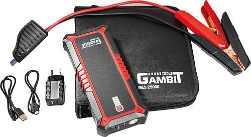 GAMBIT Mobile Energiestation Booster Auto Starthilfe MES25000 ...