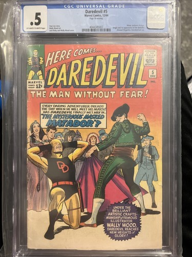 Daredevil #5 Cgc 0.5 (Marvel Comics December 1964) Page 16 Missing | eBay
