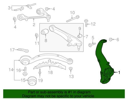 Genuine Jaguar Steering Knuckle T4N19548 for sale online | eBay