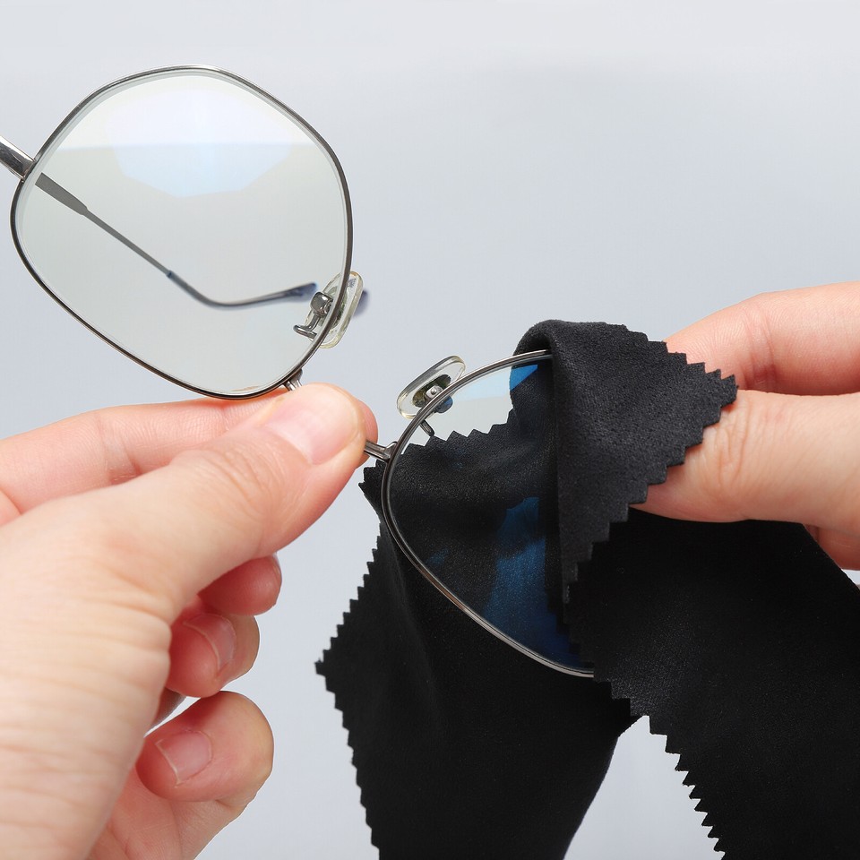 Premium Microfiber Cleaning Cloths Eyeglasses Cleaner Cloths for LCD ...