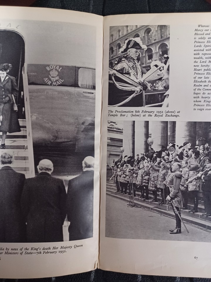 The Queen Elizabeth Coronation Book By Neil Ferrier 1953 Vintage VTG ...