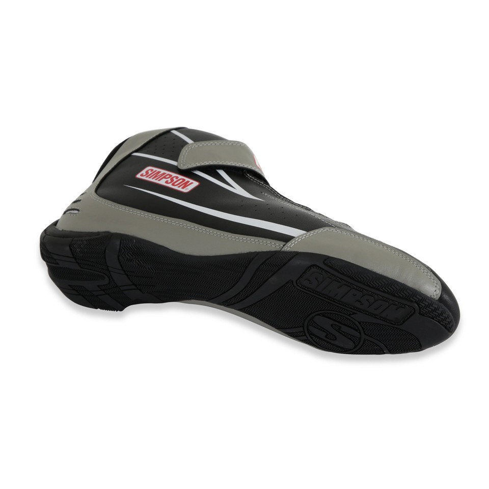 Simpson Racing SC105G Supercoil Driving Shoes Black/Grey - Size 10.5 | eBay