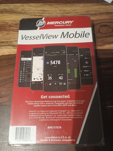 Mercury VesselView Mobile 8M0157078 SmartCraft iOS Android Adapter ...