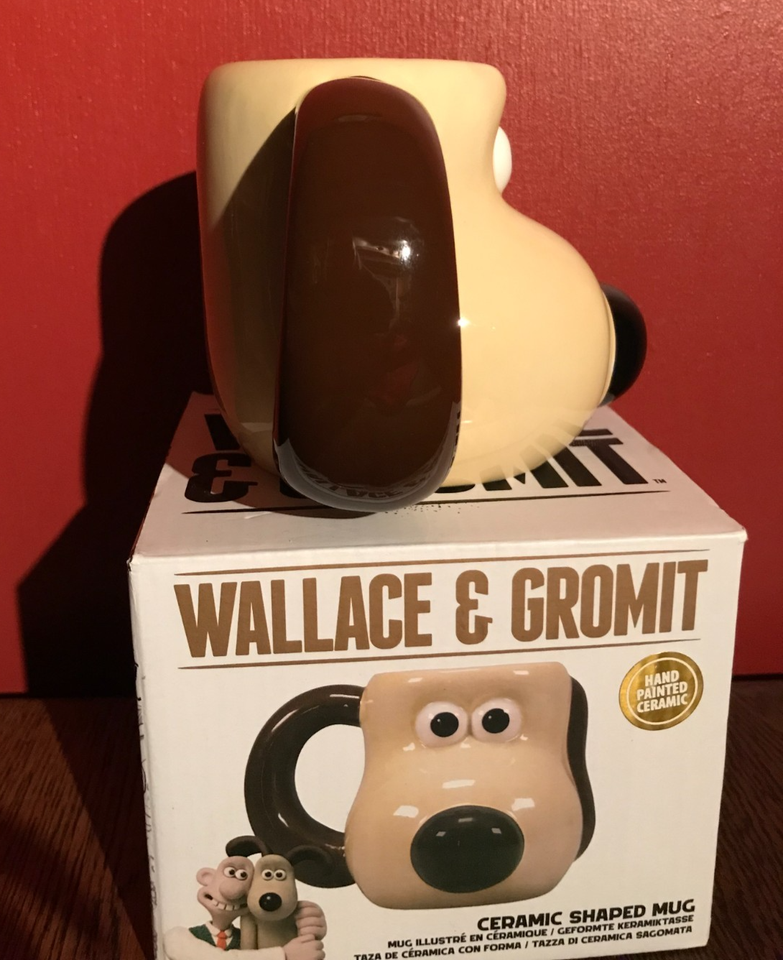 WALLACE & GROMIT 3D CHARACTER CERAMIC MUG (GROMIT). HALF MOON BAY ...