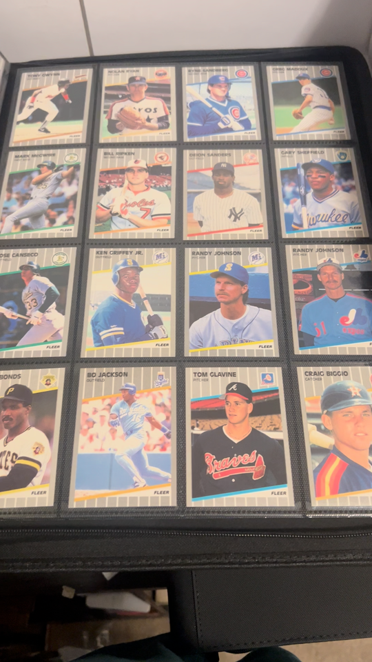 HUGE lot 1,000+ Vintage Baseball Card Collection Binder Tons Rookie Legends HOF | eBay