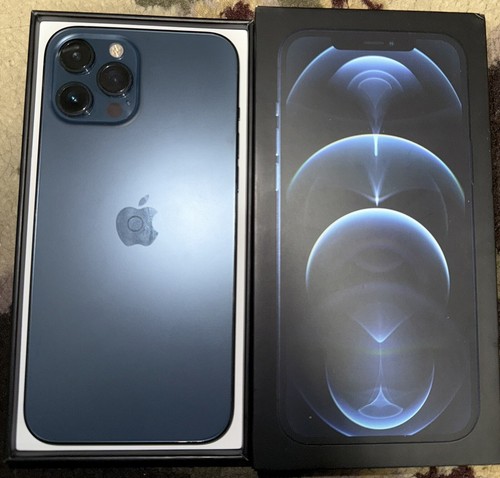 Apple iPhone 12 Pro Max - 128 GB - Blue (Unlocked) (CA) | eBay