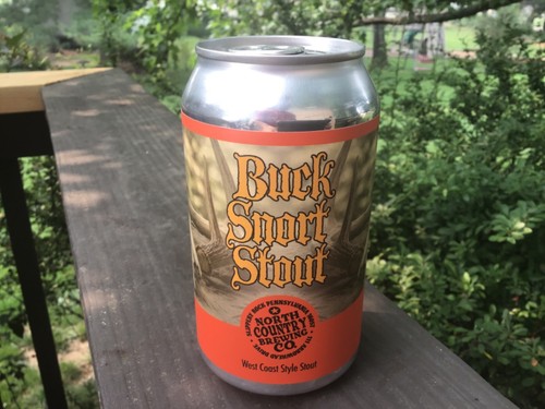 Buck Snort Stout beer can | eBay