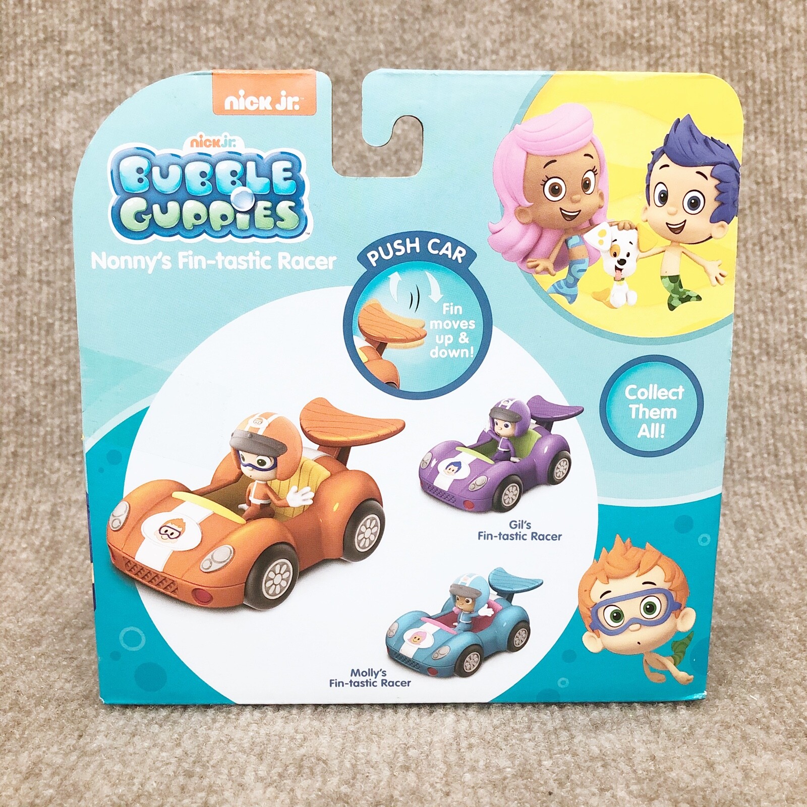Nick Jr. Bubble Guppies Nonny’s Fin-tastic Racer Push Car Toy for sale ...
