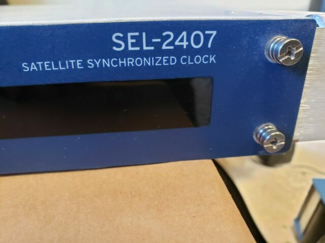 Schweitzer Engineering Laboratories SEL-2407 Satellite-Synchronized ...