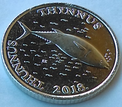 2 Kune 2018. THYNNUS, THUNNUS, Croatian coin Hrvatska ! | eBay