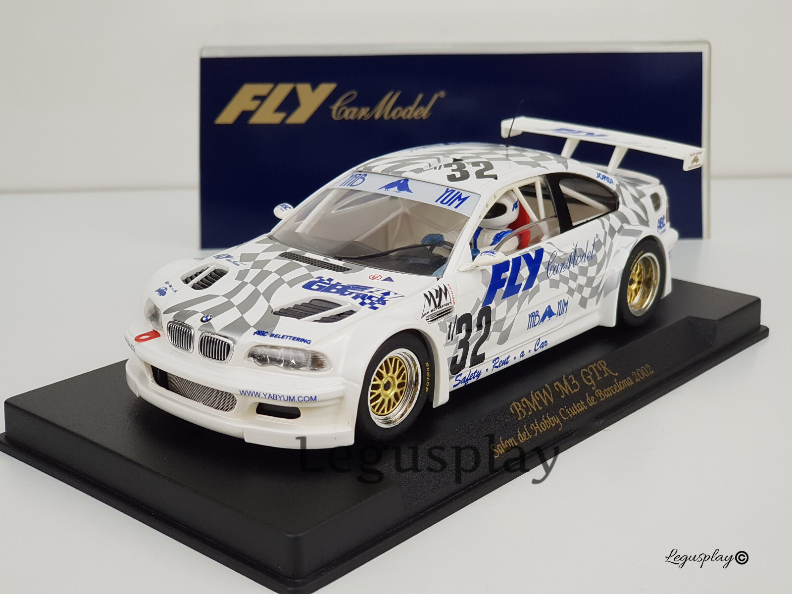 Slot Car FLY 880024 A288 BMW M3 GTR Salon Del Hobby Ciutat De Barcelona ...