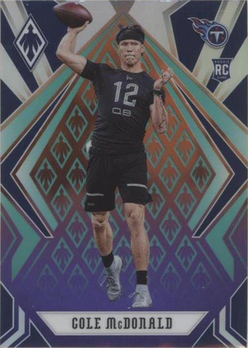 2020 Panini Phoenix - Rookies Cole McDonald #186 Color Burst (RC) for ...