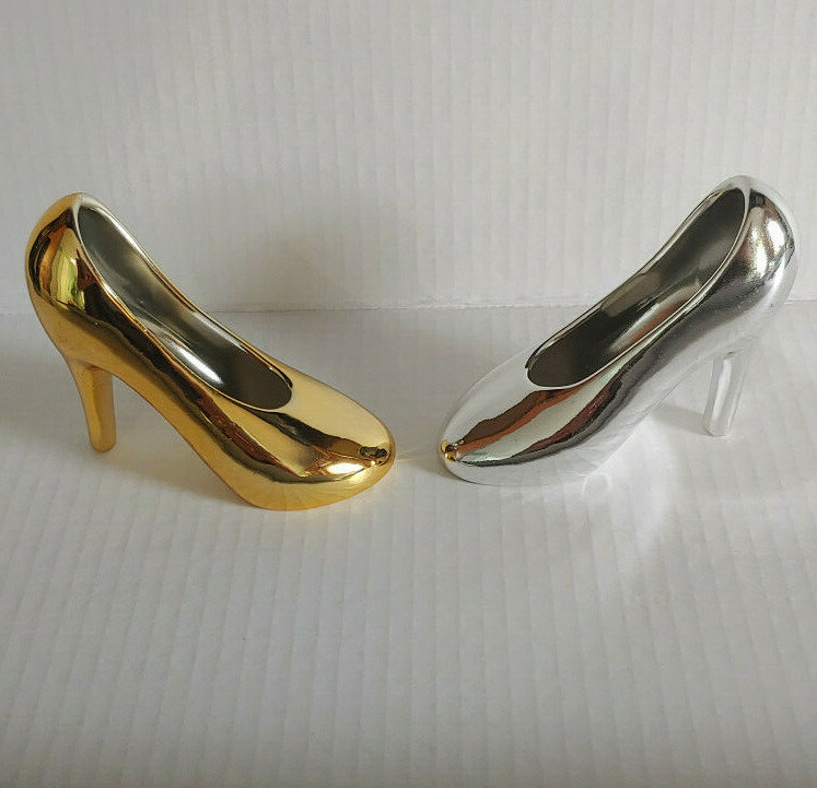 High Heels Birthday Favors High Heel Stiletto Shoe Black Gold Birthday
