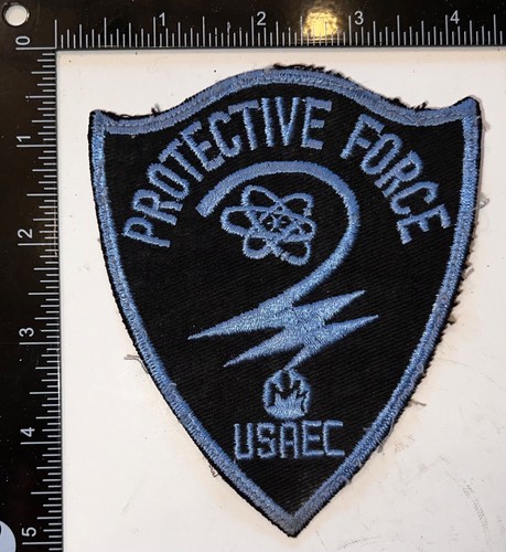 VINTAGE OBSOLETE DOE Protective Force USAEC Los Alamos Patch | eBay