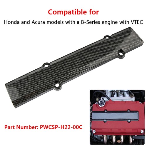 Engine Valve Cover Carbon Fiber Spark Plug Cover For Honda Civic B16 ...
