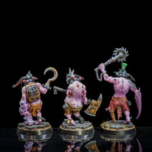 Pro Painted Necromunda Killteam Gellerpox Infected (X3) | eBay
