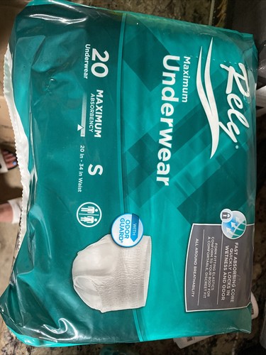Rely Maximum Adult Underwear Absorbency Underwear Medium Diapers for ...